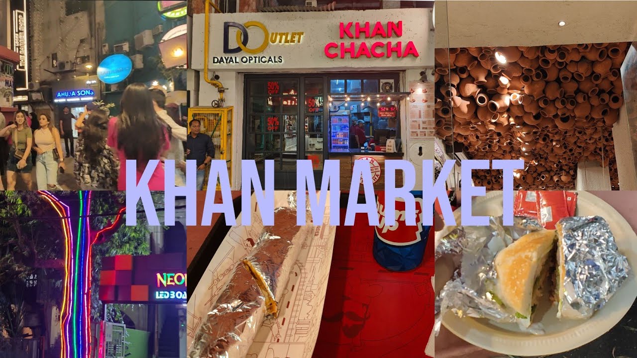 Asia Largest Premium Market Khan Market Full Walk around | We Tried At ...