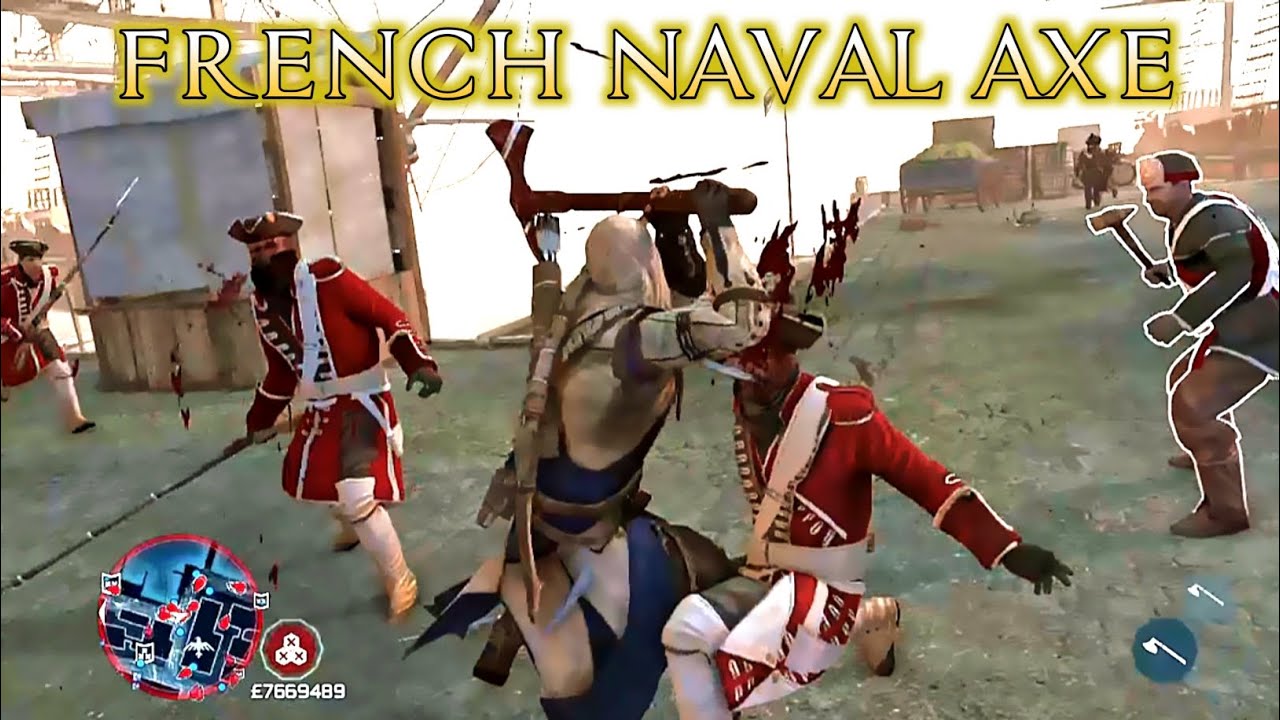 Assassin’s Creed 3 – French Naval Axe: The Ultimate Naval Weapon! - YouTube