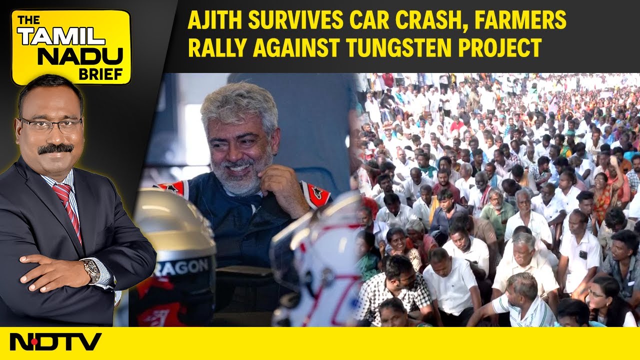 Ajith Survives Car Crash, DMK Protests Governor’s Ouster, Farmers Rally ...