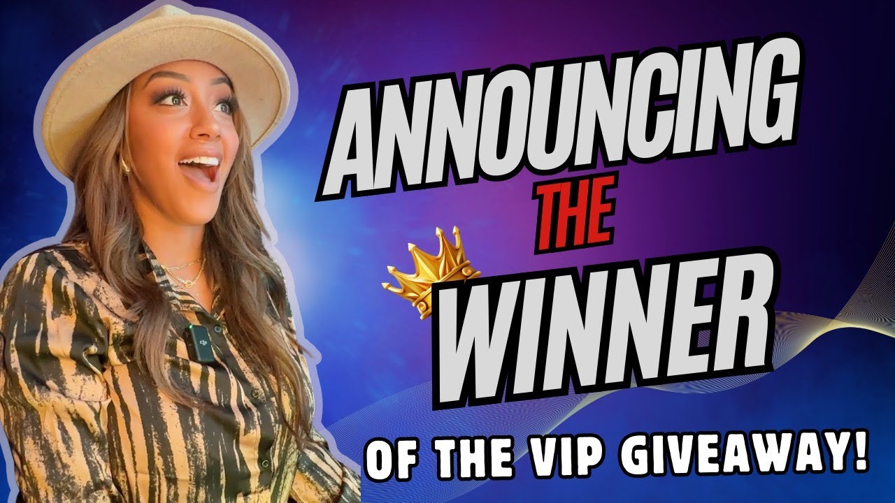 Announcing the WINNER! Of The VIP Getaway TONIGHT! 6 PM - YouTube