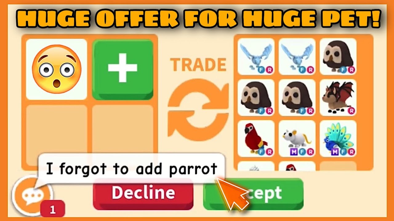 WOAH!!🤯🤯 THEY OFFERED THESE VERY GOOD PETS FOR MY VERY HIGH DEMAND PET ...