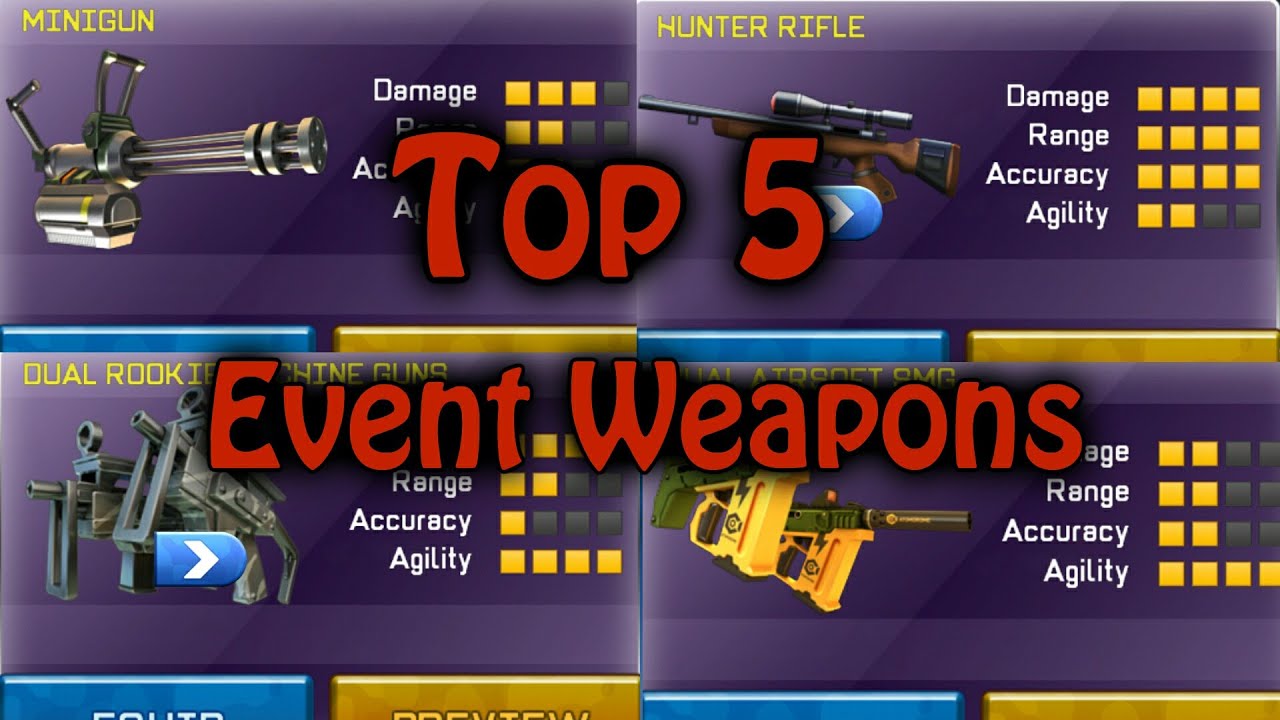 Respawnables TOP 5 EVENT WEAPONS!2016 - YouTube