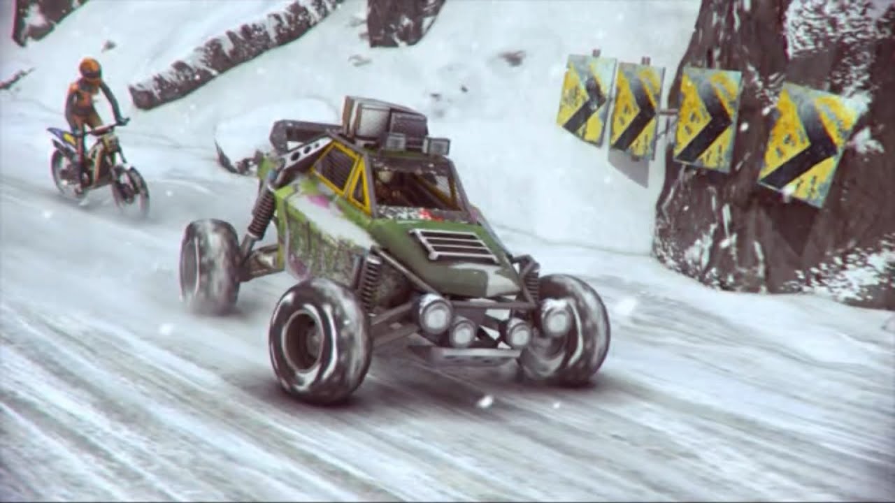 MotorStorm: Arctic Edge (PS2) [3] - YouTube
