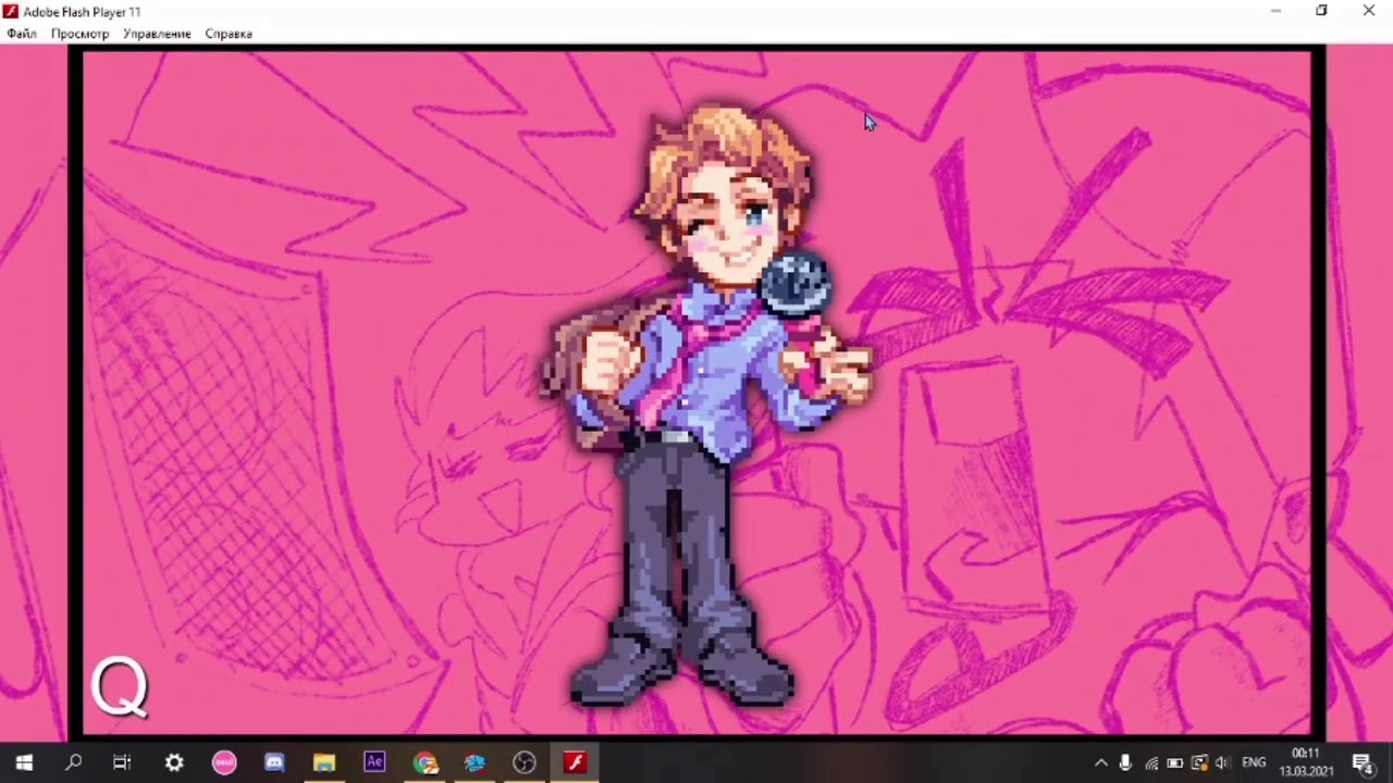 fnf senpai test - YouTube