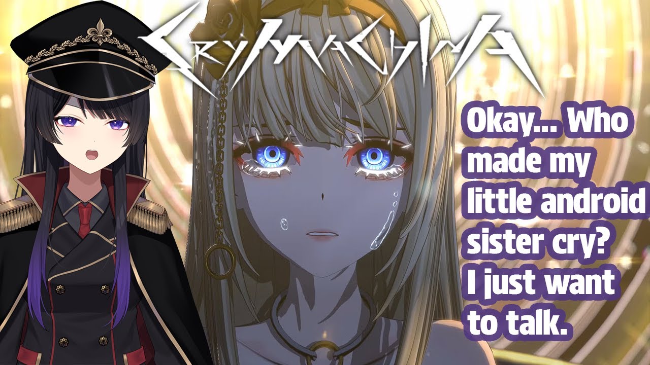 😼The Cat Empire plays CRYMACHINA😼Cute Android Yuri Girls fight big ...