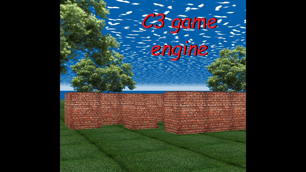 c3 game engine - показ версии 0.3.9 (alpha 1.5) - YouTube