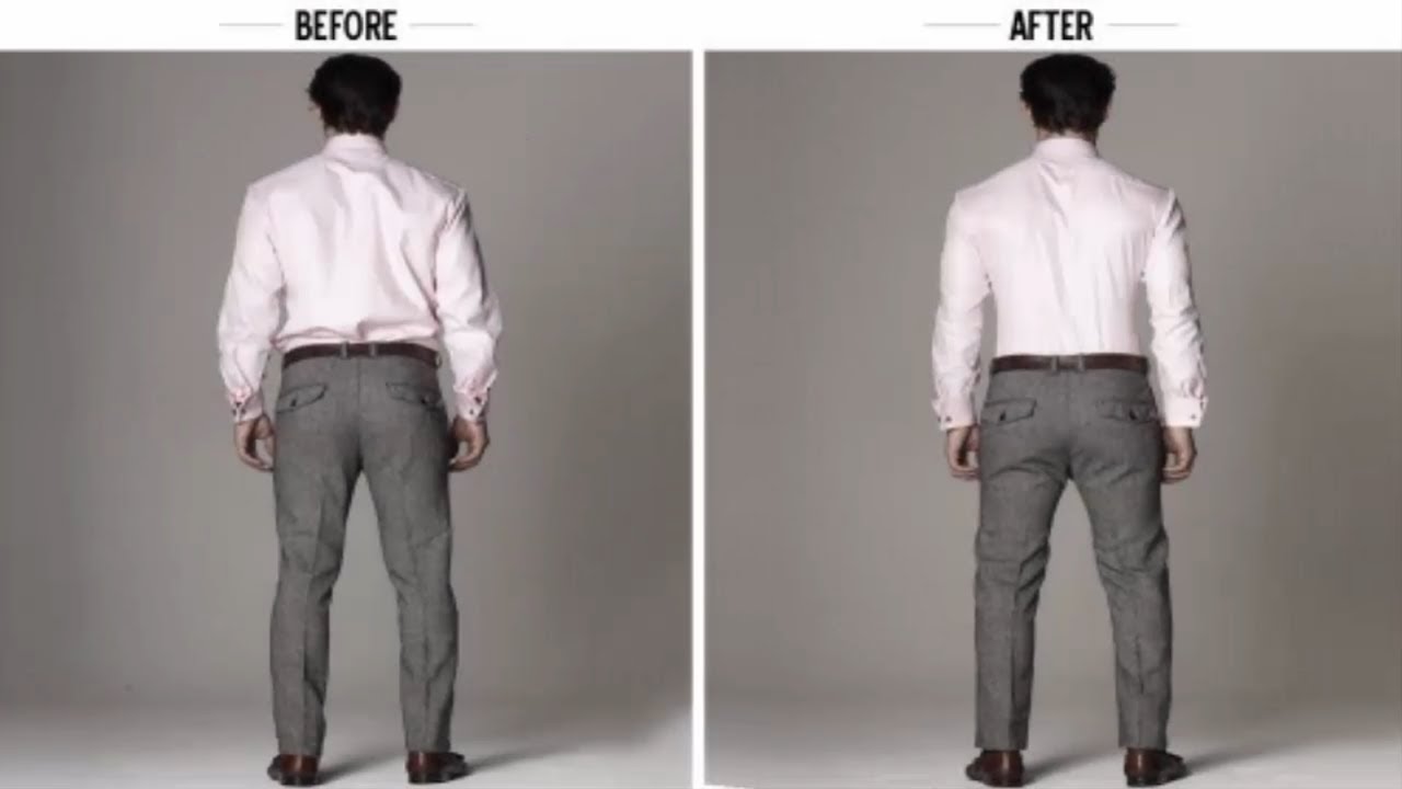 How to Tuck in a Shirt - Keep Your Shirt Tucked All Day - YouTube
