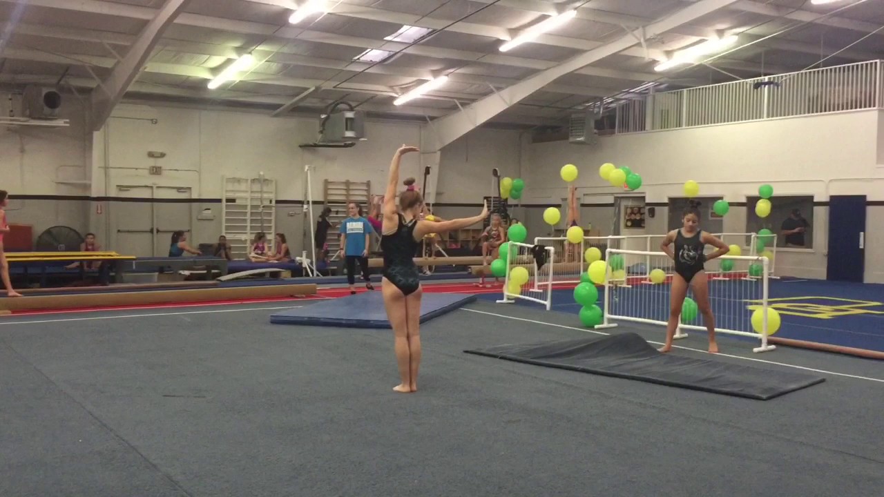 Kayla Pilcher- November Floor Routine - YouTube