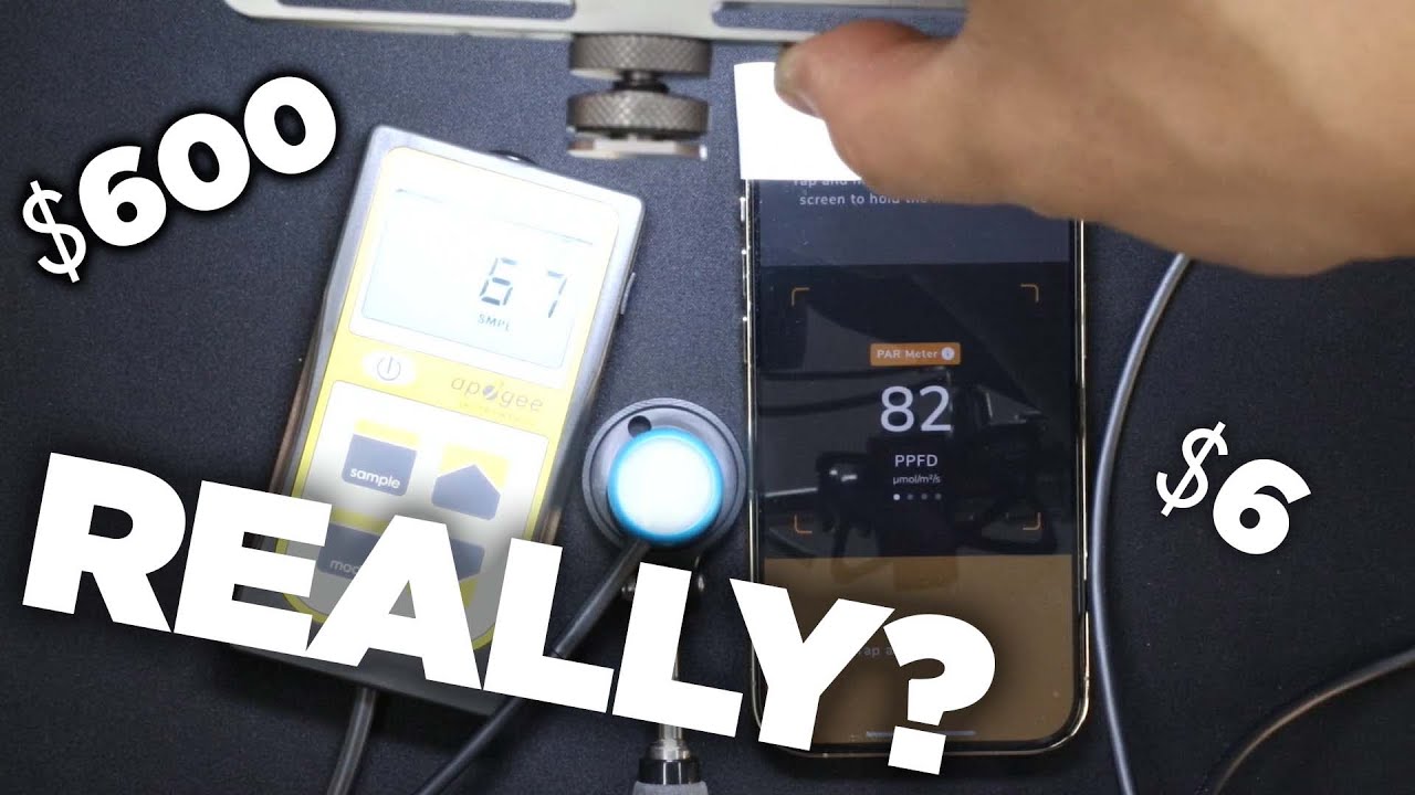 Save Money on Light Meters: Photone App vs. Apogee MQ-500 Light Meter ...