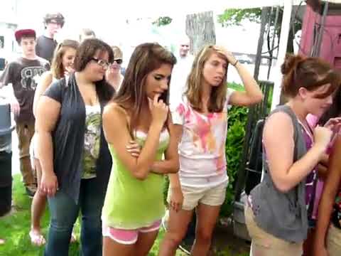 Pete Tino/The Human Floor World Record Attempt 1, Hanks Dairy Bar, in Plainfield, CT. June 6, 2010