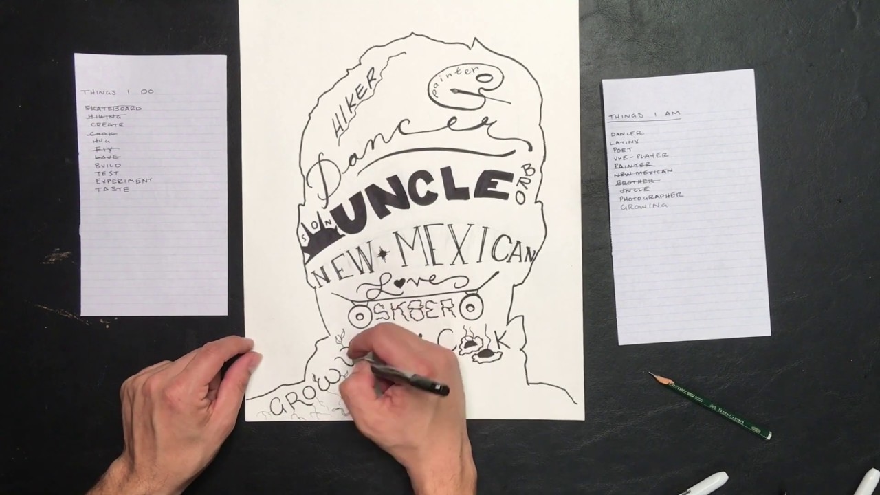Typographic Self-Portrait Demo - YouTube