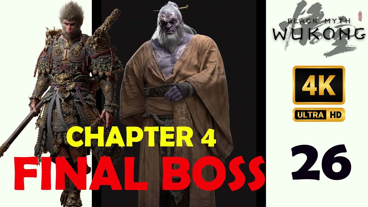 Aksi Brutal Wukong vs Final Boss Chapter 4 [ 4k 60 fps ]| Black myth ...