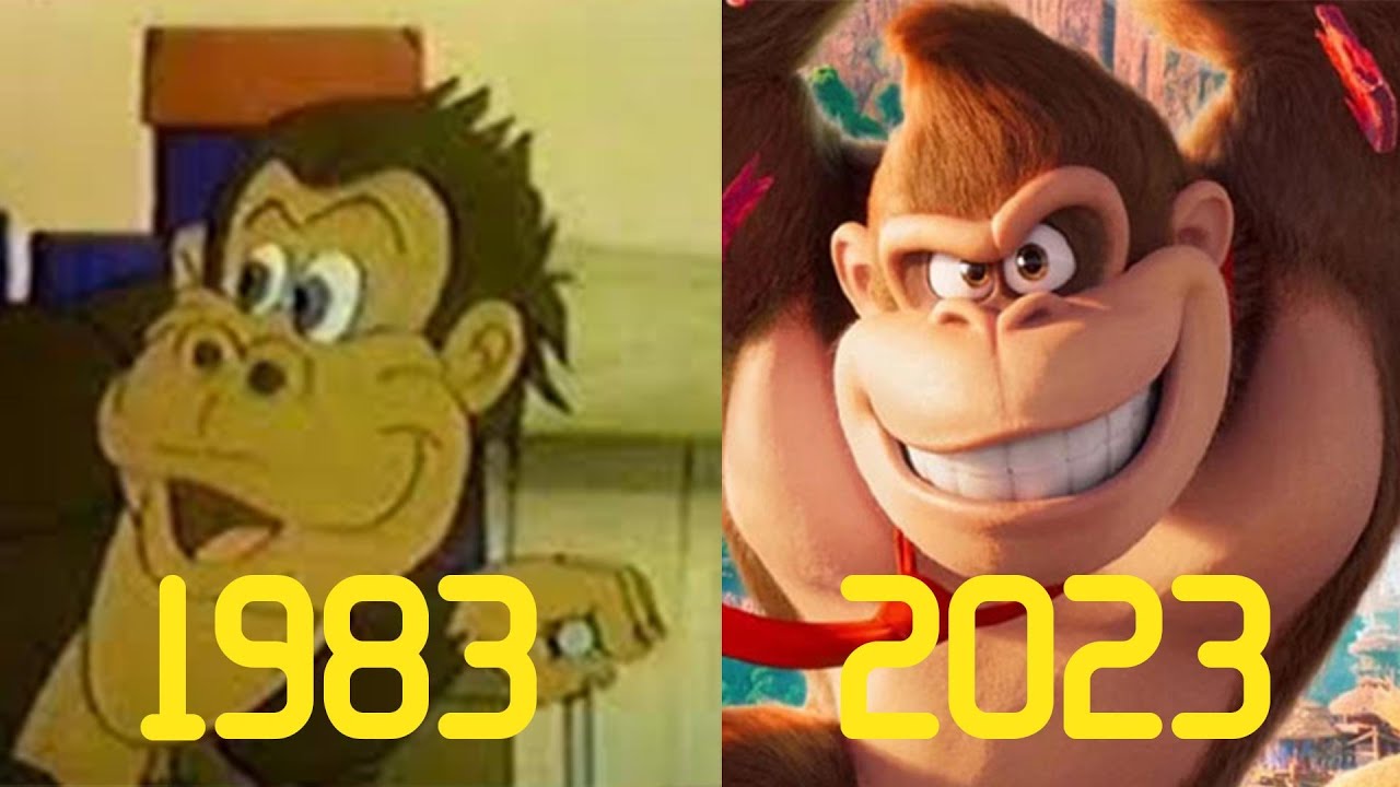 Evolution of Donkey Kong 1983 - 2023 - YouTube