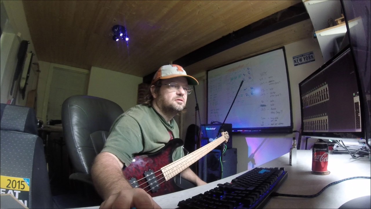 Recording with Steve - day 1 (Friday Knight) - YouTube