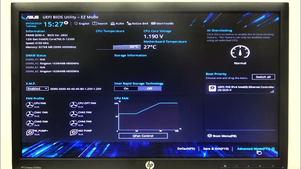 ASUS Z690 Prime - How to Change SVID Behavior - Optimize CPU Voltage Control - YouTube