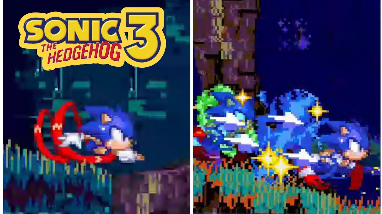 sonic 3 A.I.R android (Sawnic mod) gameplay angel island - YouTube