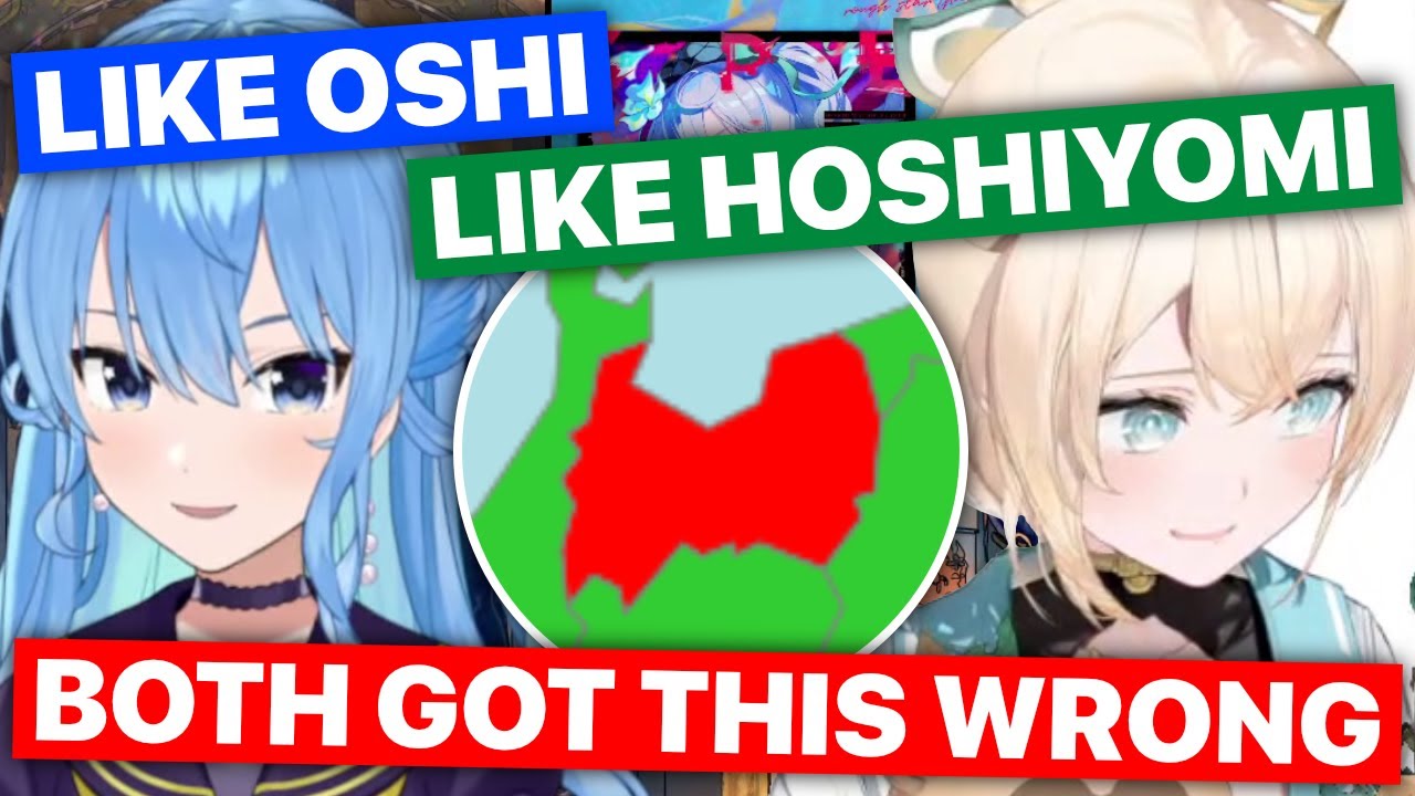 Oshi & Hoshiyomi Both Got This Wrong (Kazama Iroha & Hoshimachi Suisei ...
