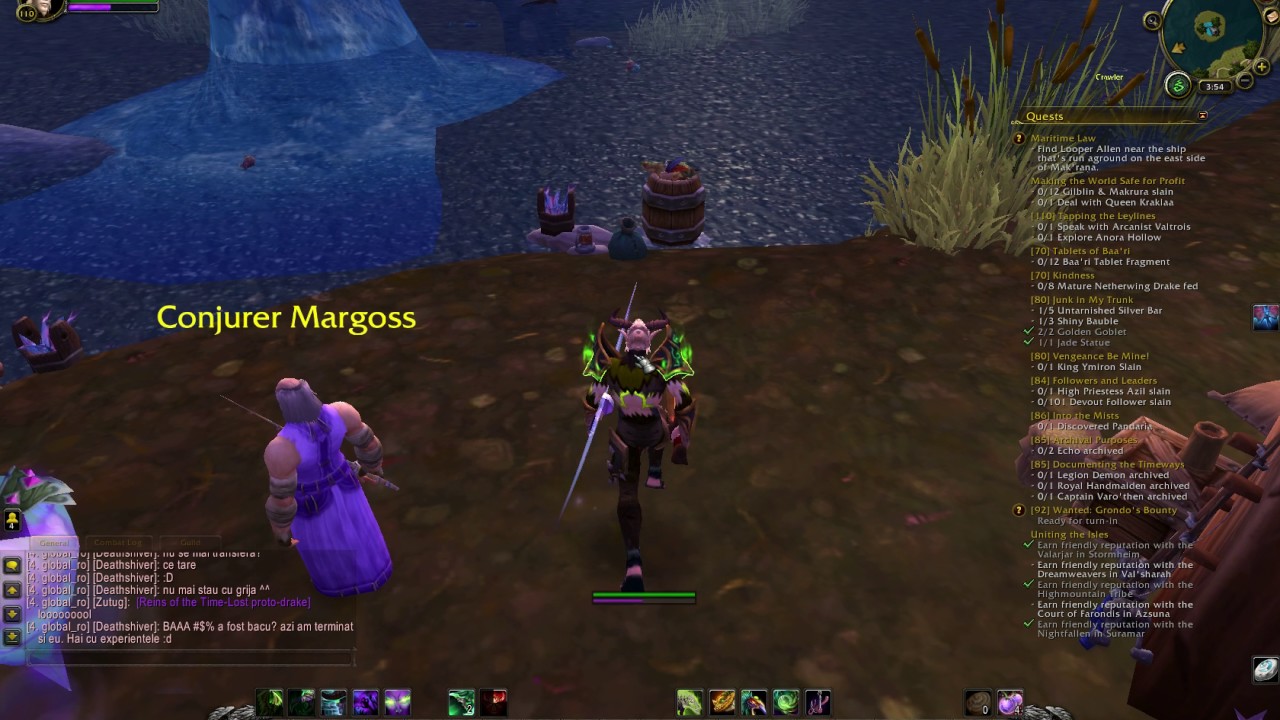 WoW Freakz Conjurer Margoss Fish mount... - YouTube
