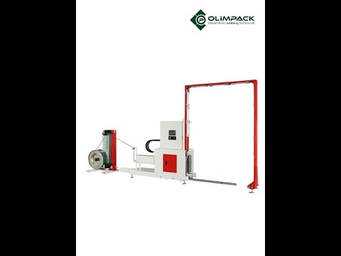 TP 733 VLM | TRANSPAK POLLUX DİKEY PALET ÇEMBERLEME MAKİNESİ