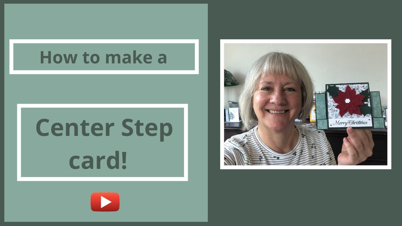 How to make a Center Step card - YouTube