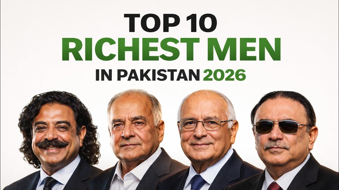 Top 10 Richest People in Pakistan 2026 💰 | Billionaires You Never ...
