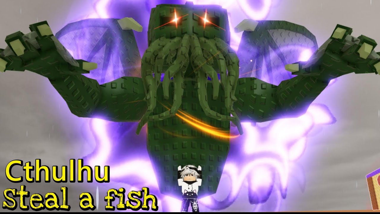 IKAN PALING LANGKA di Steal a Fish!! Cthulhu Fish Berhasil Ditangkap ...