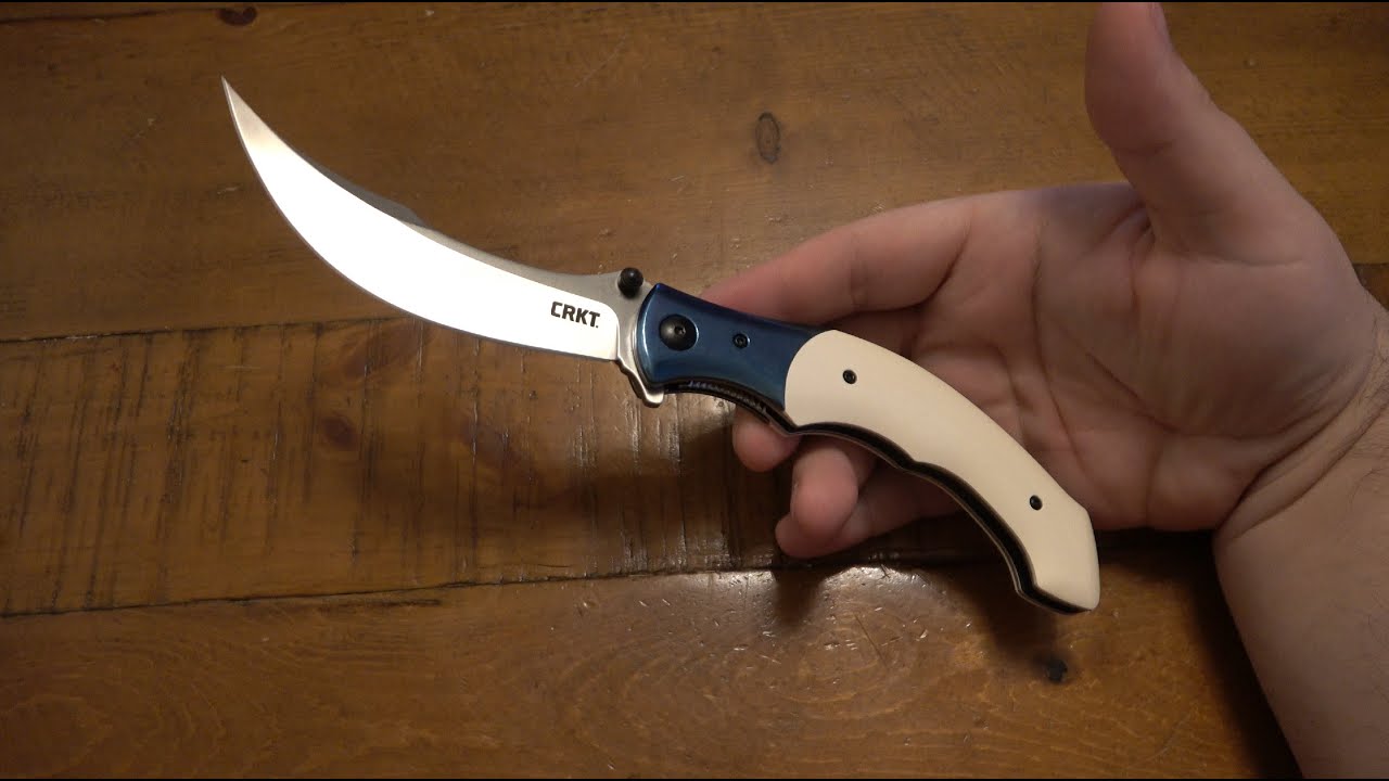 CRKT "Ritual" A Large Unique Affordable But VERY Usable Pocket Knife ...