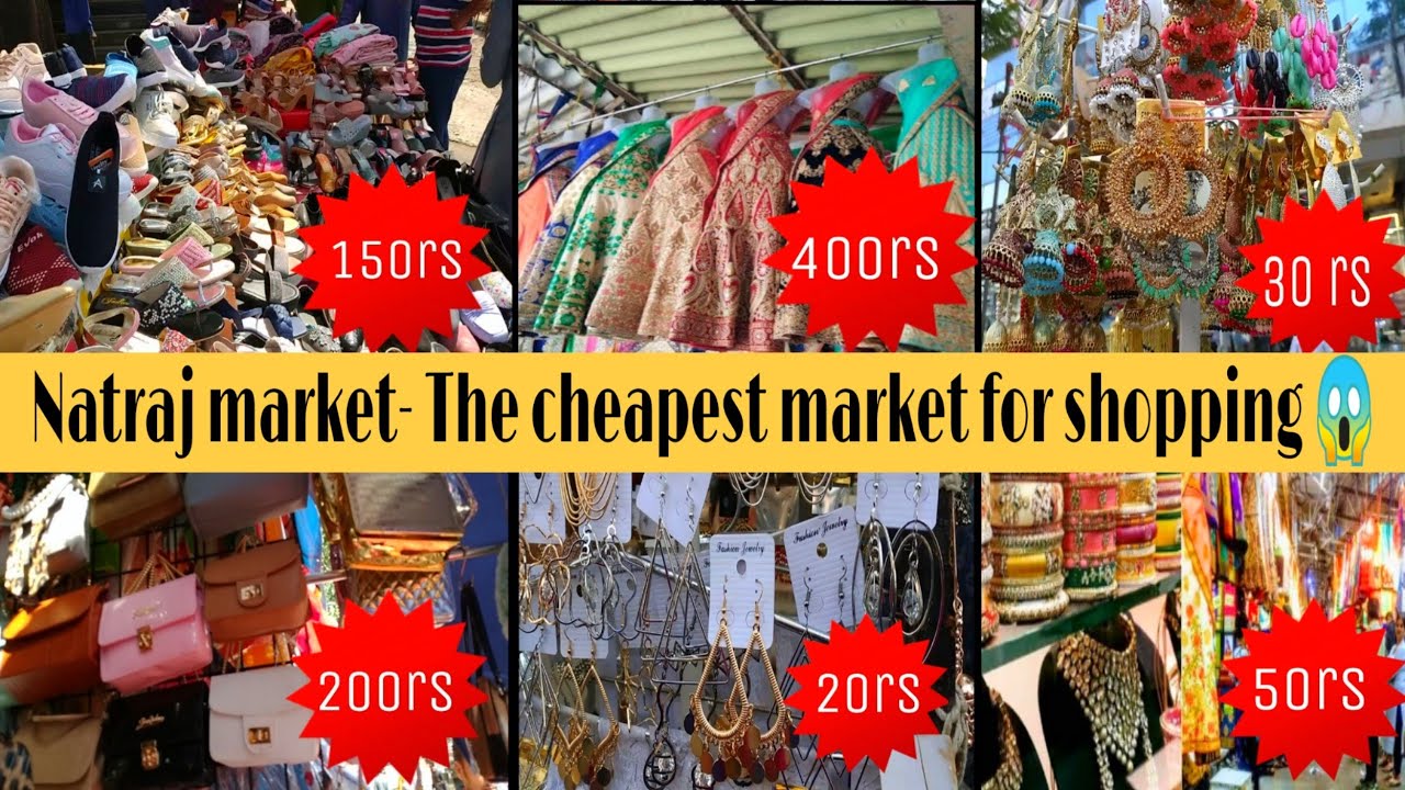 Malad west market (Natraj Market) - The cheapest market for shopping 😱 ...