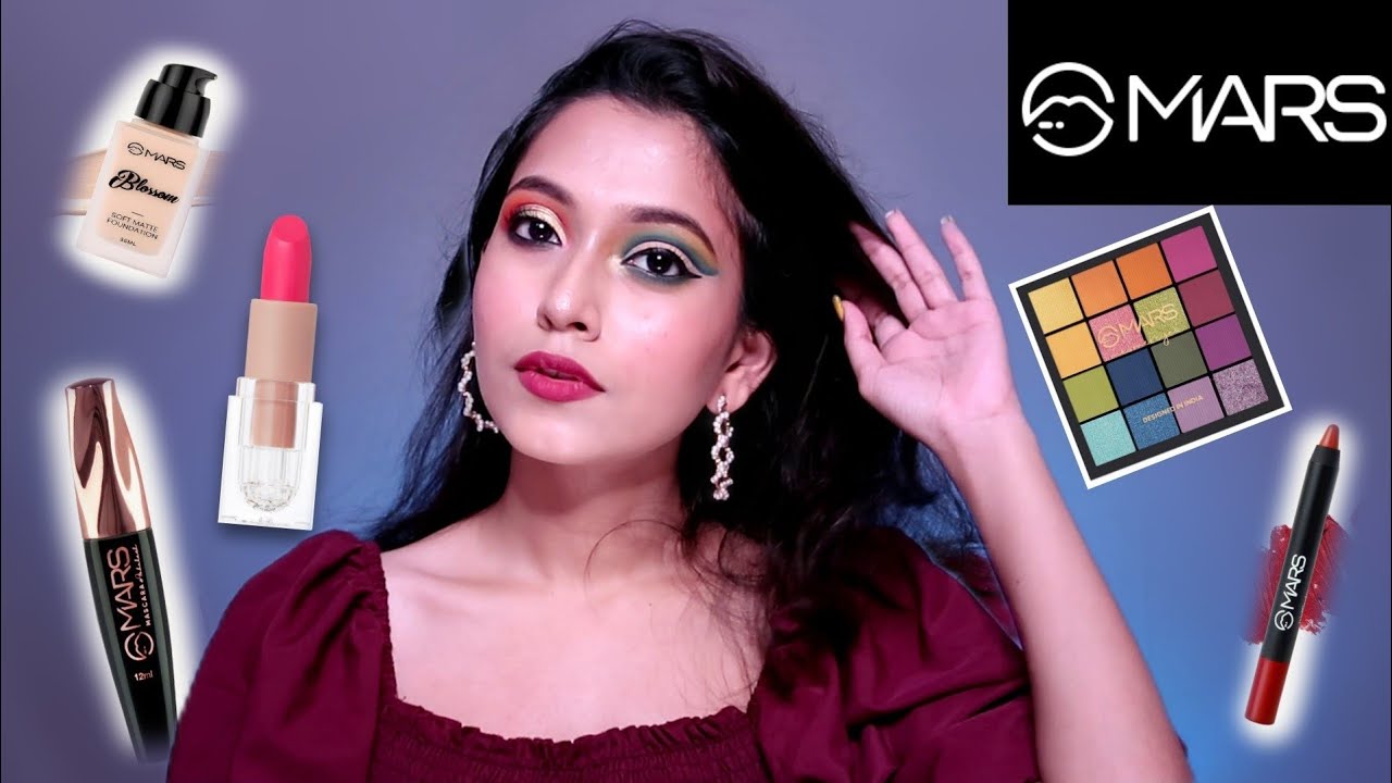 MARS One Brand Makeup Tutorial | Everything Under 250 | Super ...