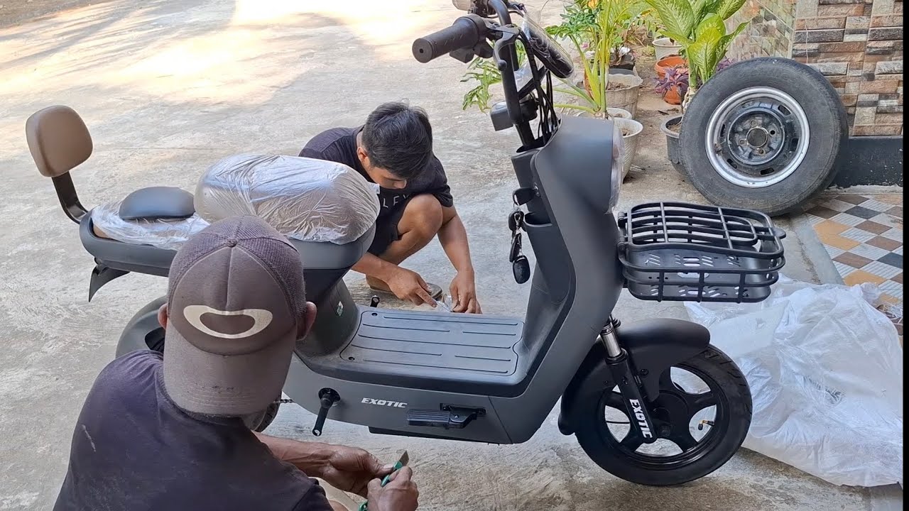 SEPEDA LISTRIK EXOTIC X-630/ COOLTECH AX 48V/12AH LCD SPEDOMETER ...