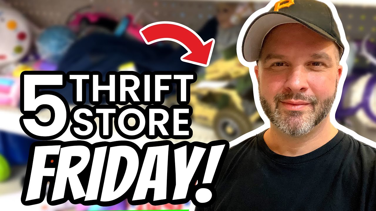 5 Thrift Store Friday!! The Happiest Day of The Week! #thriftwithme ...