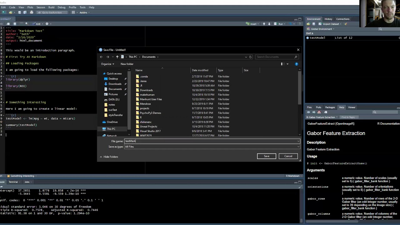 QDM -- R Markdown Demo - YouTube