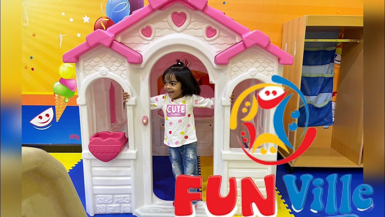 Fun Ville @ Alkhor Mall || Kids play Area|| Indoor || Nuras Recipes ...