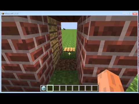 Minecraft PLC simple door - YouTube