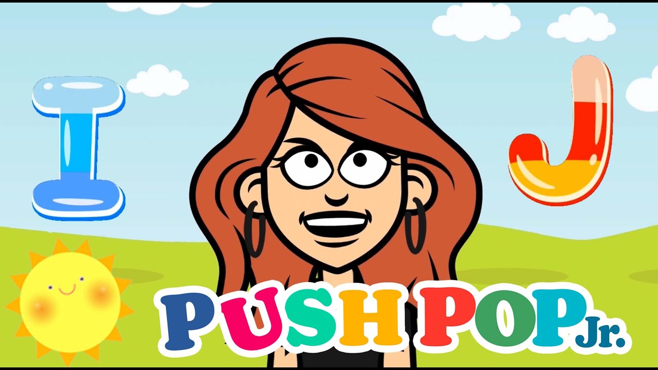 Alphabet I - J | Junie Moonie | Push Pop Jr | Kids Songs | Learning ...