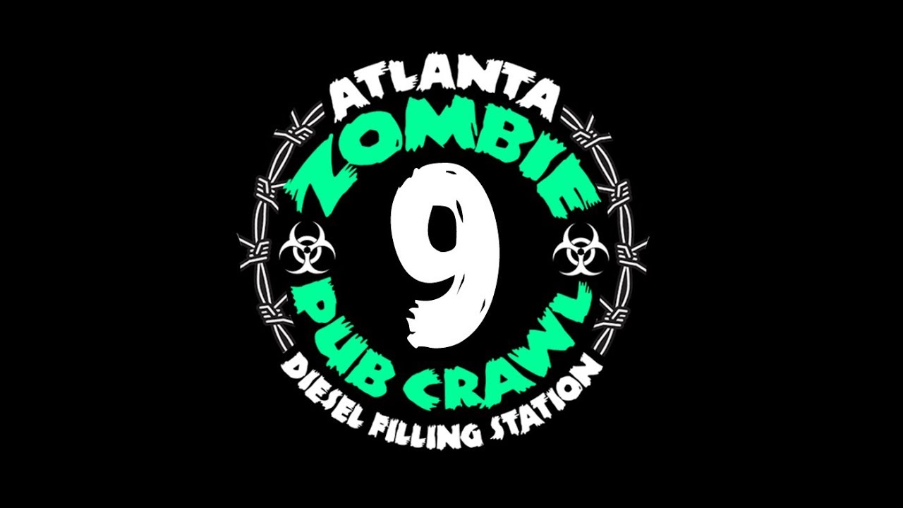 Atlanta ZOMBIE PUB CRAWL (2018) - YouTube