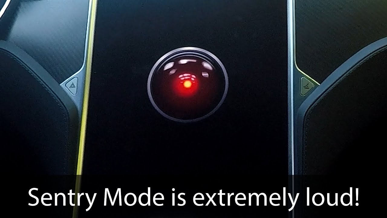 Sentry Mode on an AutoPilot 2.0 car: it is LOUD! - YouTube