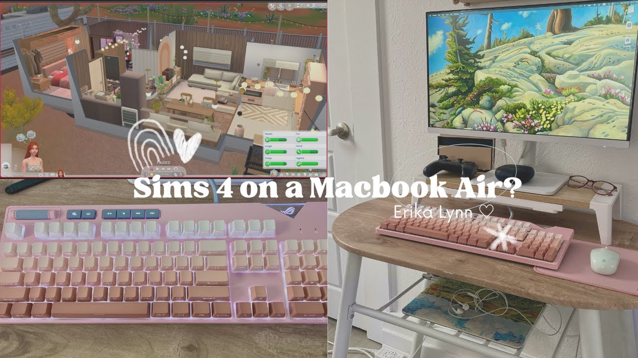 Sims 4 on a Macbook Air? - YouTube