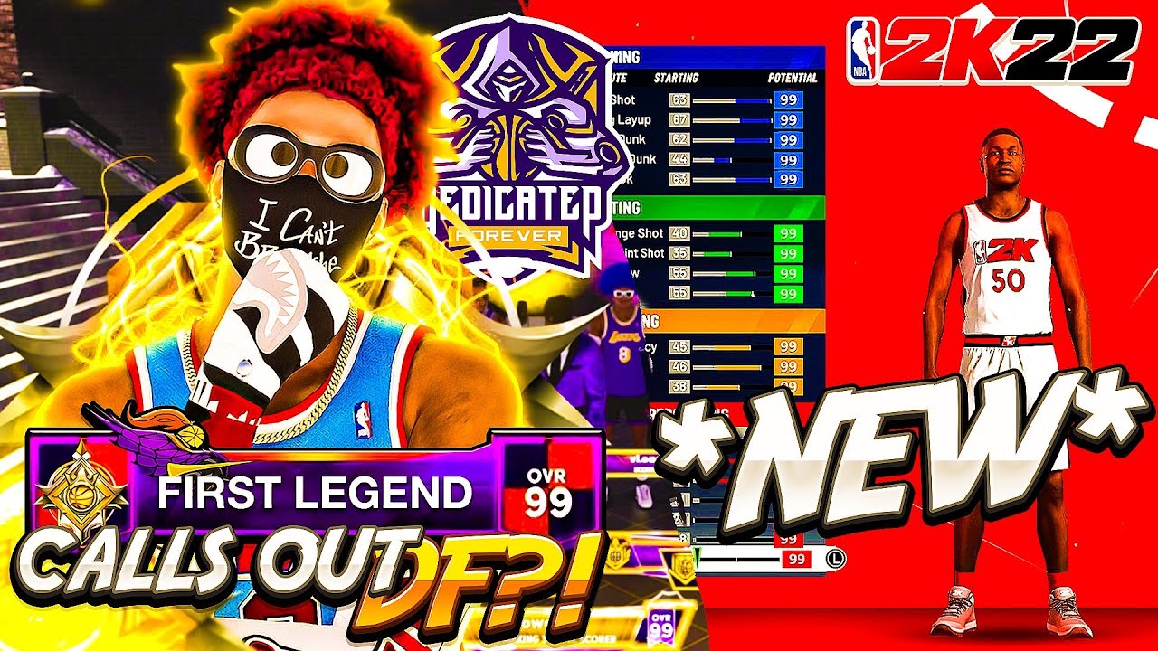 NEW BUILD SYSTEM on NBA 2K22!? FIRST LEGEND CALLS OUT DF and MORE ...