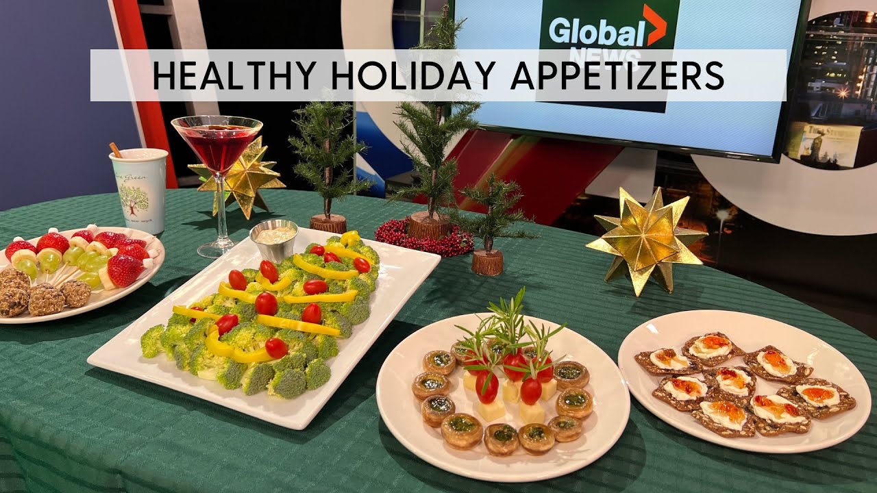 Happy Appies' - Healthy Appetizers for the Holidays - YouTube