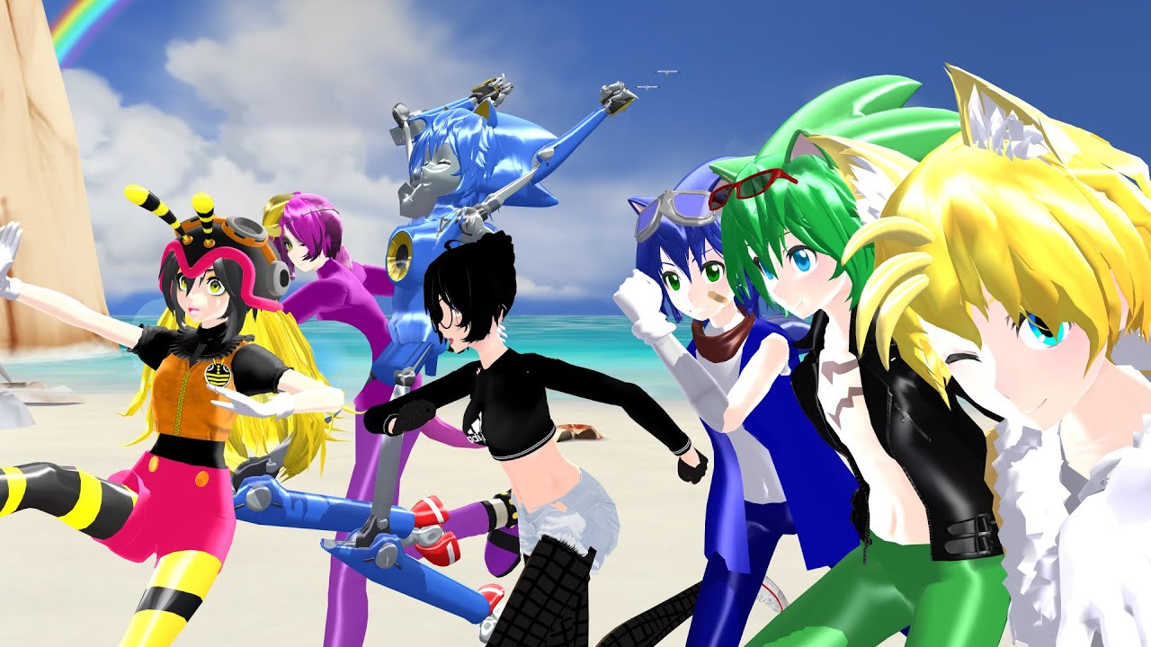 Sonic MMD Fun 5 - YouTube