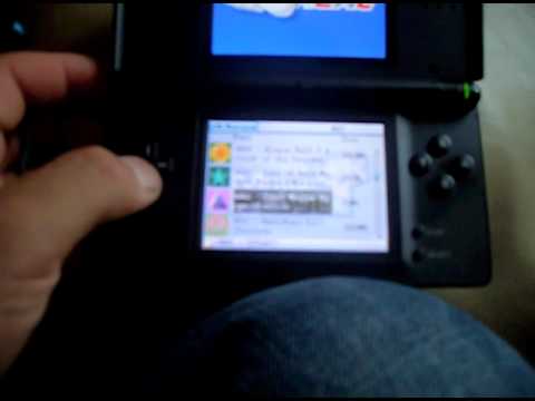 M3 ds real on ds lite - YouTube