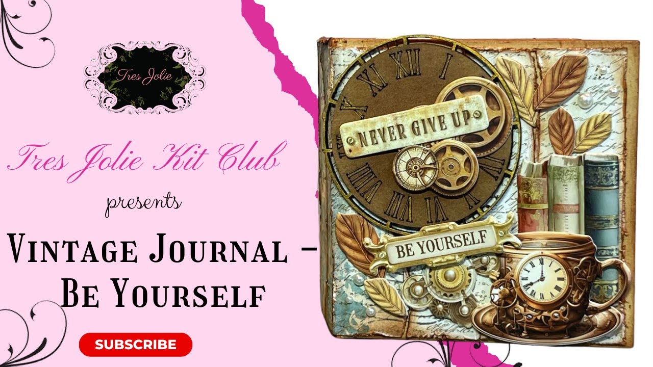 Vintage Journal - Be Yourself - YouTube