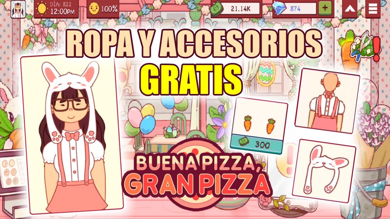 🥚🐇 ROPA Y ACCESORIOS DE PASCUA ¡GRATIS! en BUENA PIZZA GRAN PIZZA 🍕 ...