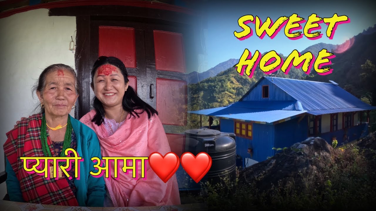 धेरै पछी आमा भेट्न गाउ गाको 🤗 || Vlog on baksila village,khotang ...