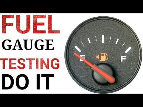 fuel gauge testing with dashboard scale | fuel gauge | daewoo racer ...