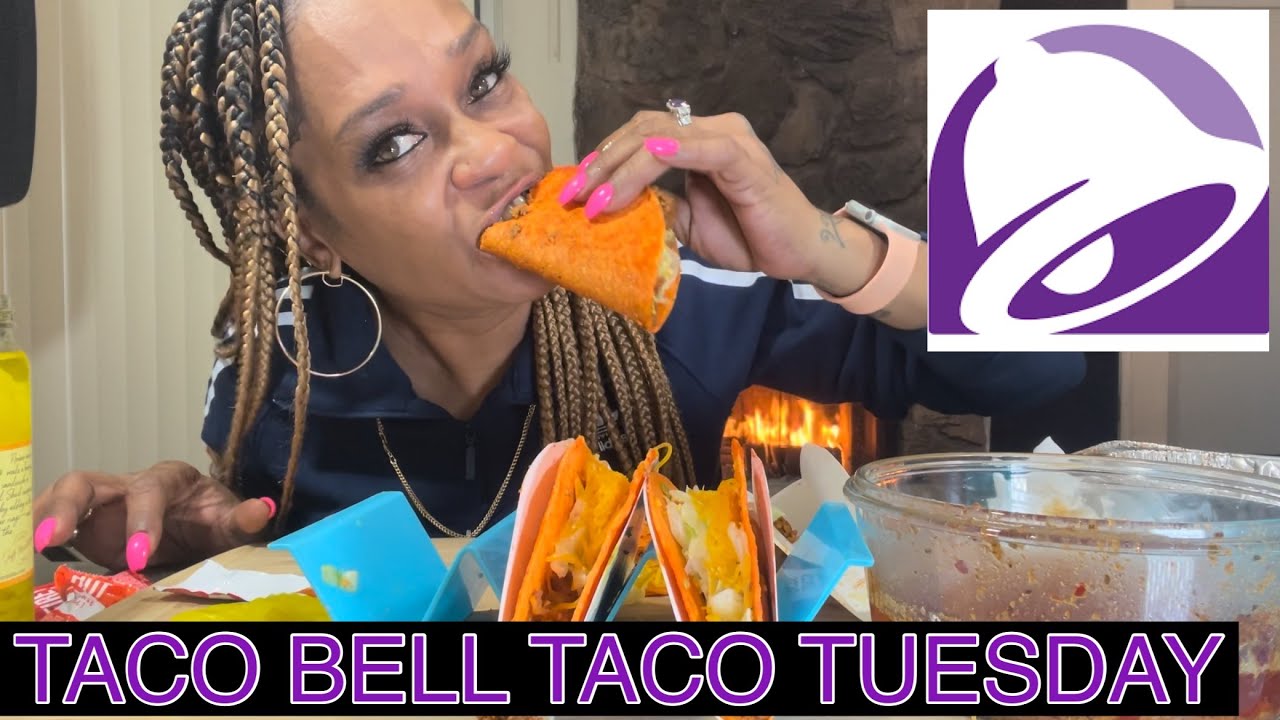 TACO BELL TACO TUESDAY EAT SHOW MUKBANG!!! INTRODUCING NEW AFFLIATE ...