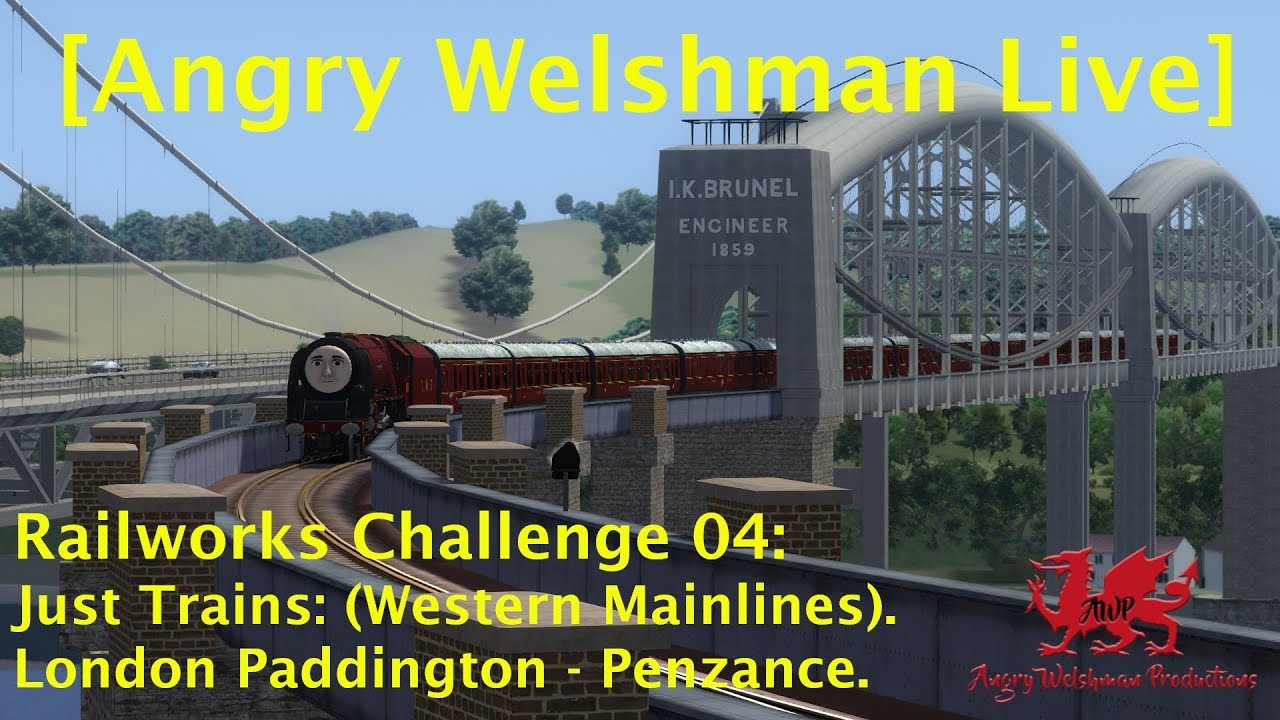 [Angry Welshman Live] Railworks Challenge 04: "London Paddington ...