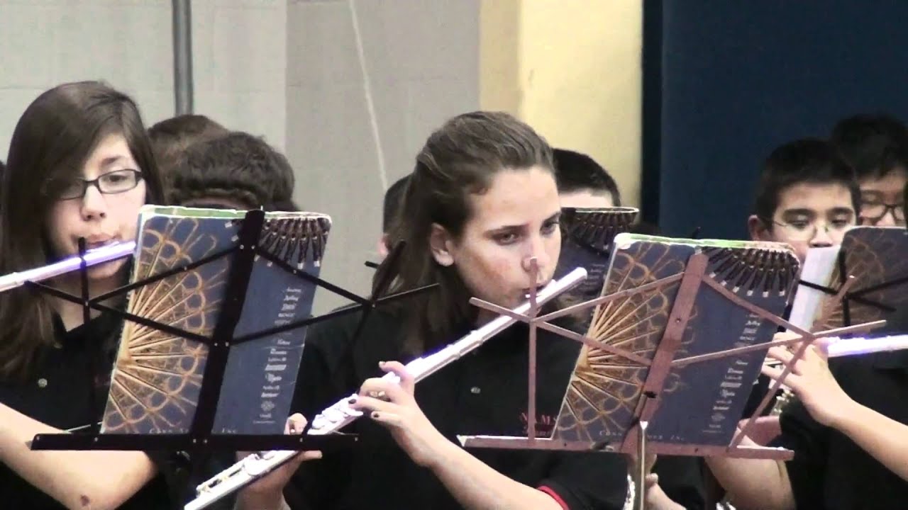 6th Grade Band - Ancient Hunters - North Andover - YouTube