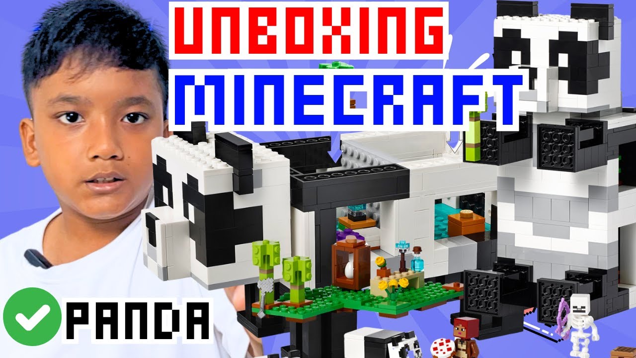 Minecraft - LEGO The Panda Haven 21245 - YouTube